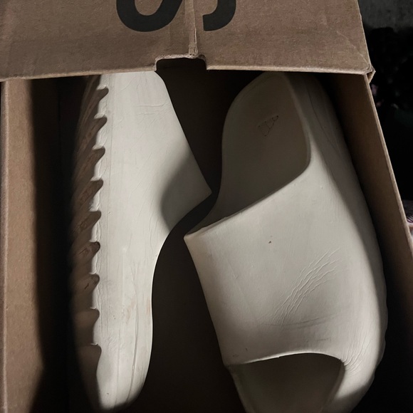 Yeezy | Shoes | Cream Slide Sandals | Poshmark